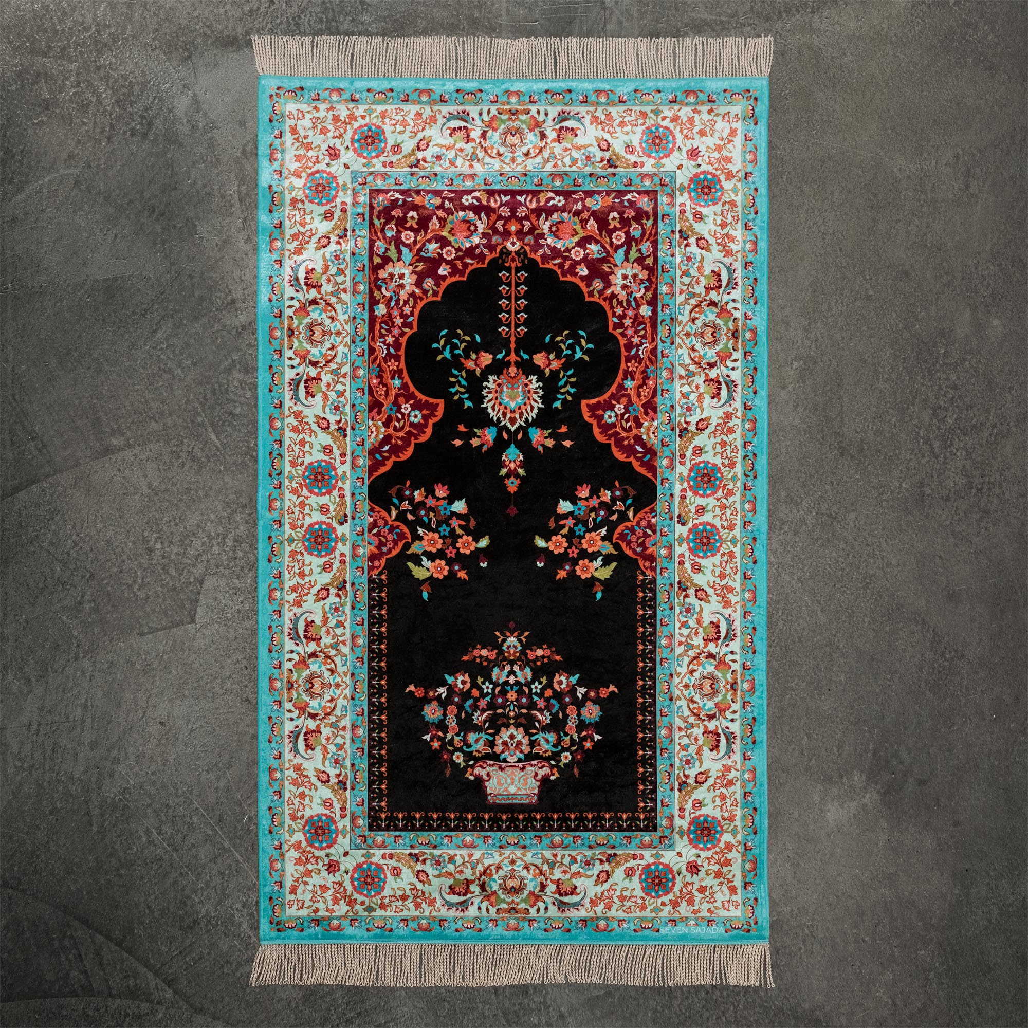 Prayer Mat Matching Set | Premium Prayer Mat | Seven Sajada
