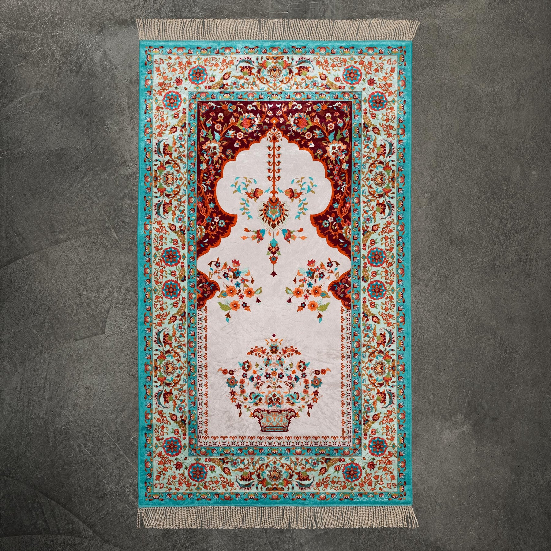 Prayer Mat Matching Set | Premium Prayer Mat | Seven Sajada